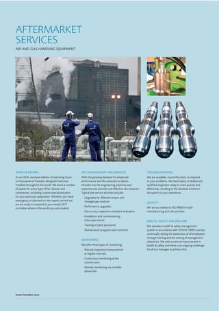 Howden Group - petrochemical products | PDF