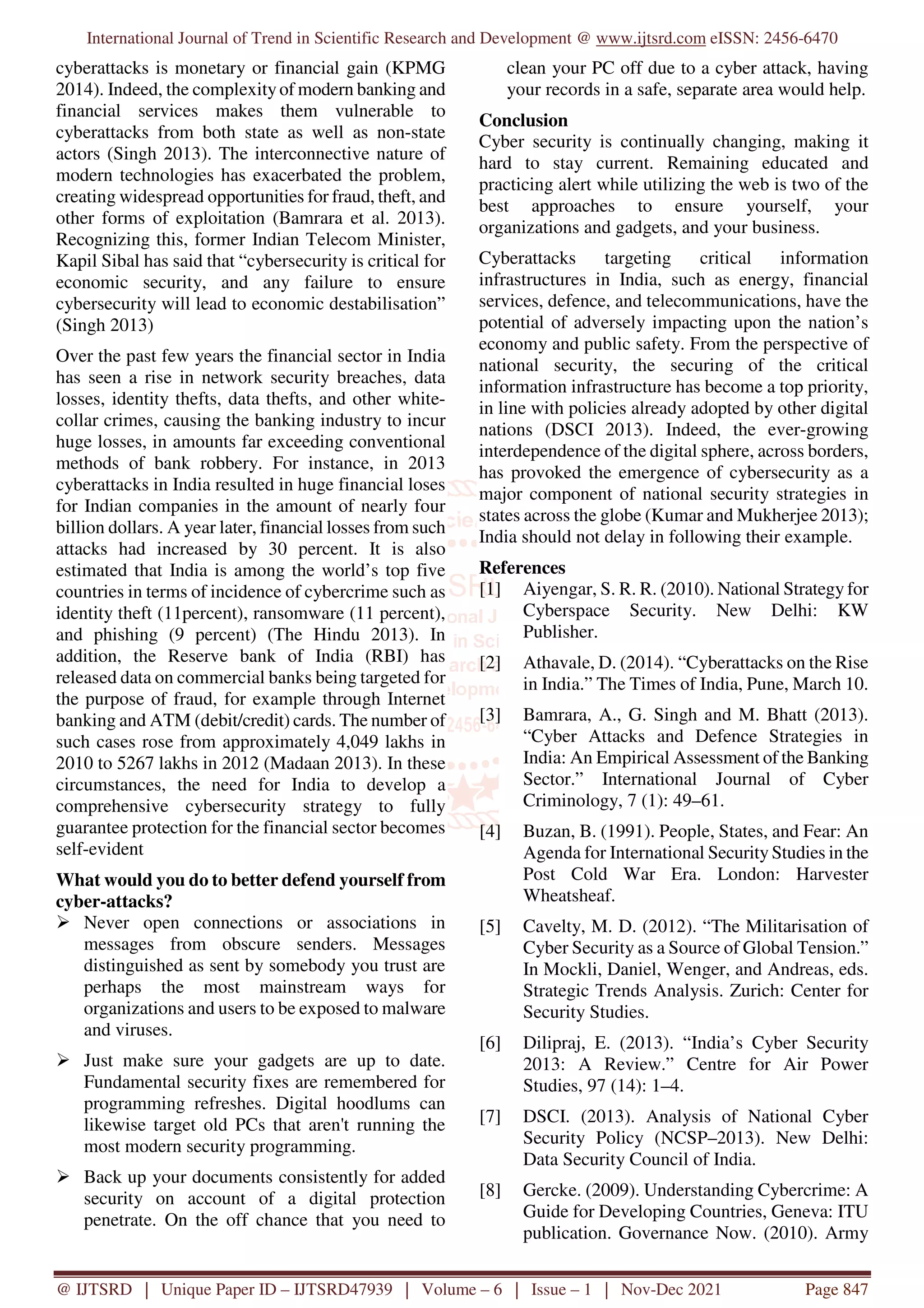 Cyber Security Challenges and Emerging Trends | PDF