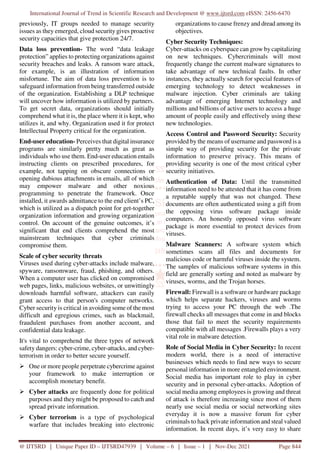 Cyber Security Challenges and Emerging Trends | PDF