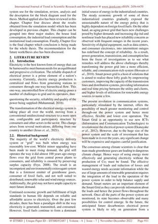 Development of Smart Grid Interoperability for Energy Efficiency ...