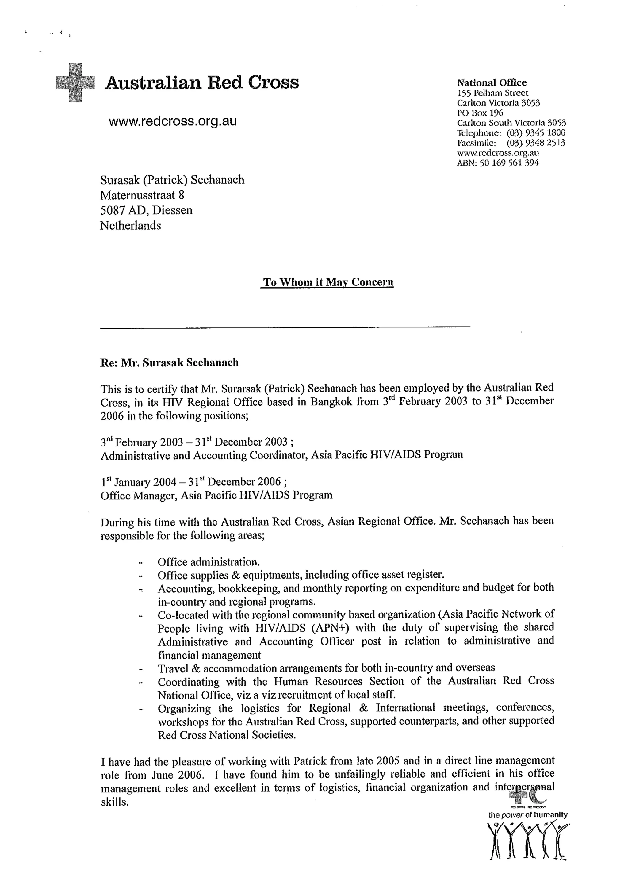 Australian Red Cross-Reference | PDF