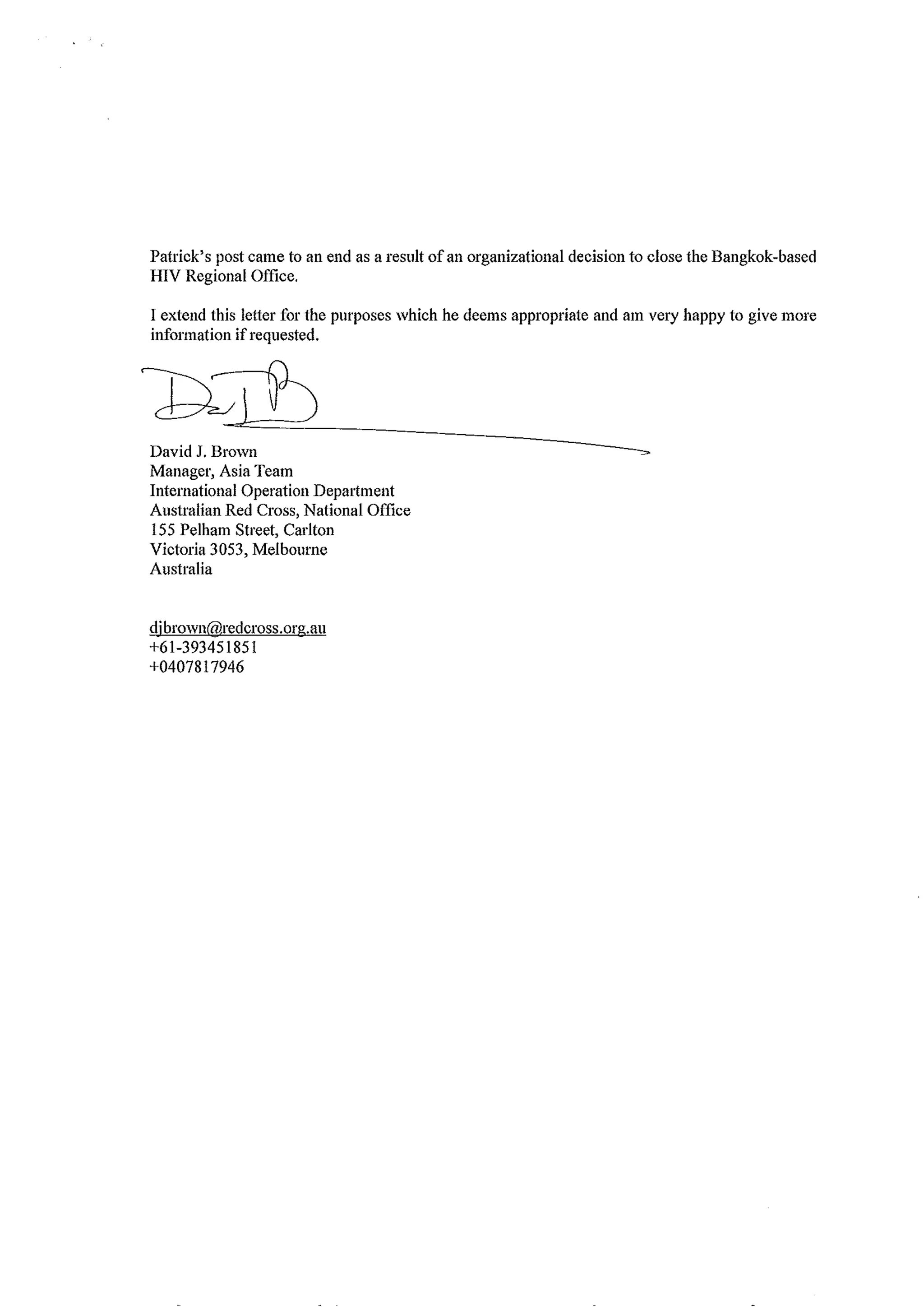 Australian Red Cross-Reference | PDF