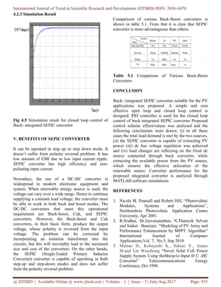 Implementation of TI-SEPIC Converter for Optimal Utilization Of PV Power | PDF