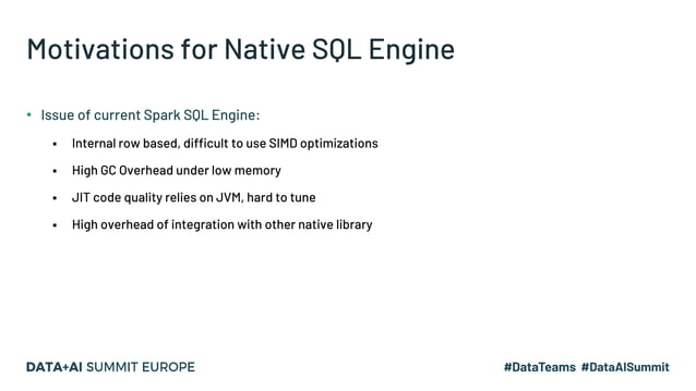 Building a SIMD Supported Vectorized Native Engine for Spark SQL | PPT