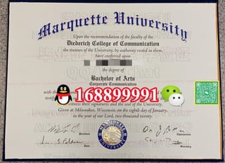 Marquette University degree offer diploma Transcript | PDF