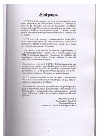 Test De Connaissance Du Franais 250 Activits Billaud | PDF