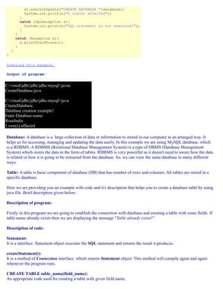 19321927-MySQL-and-Java | PDF
