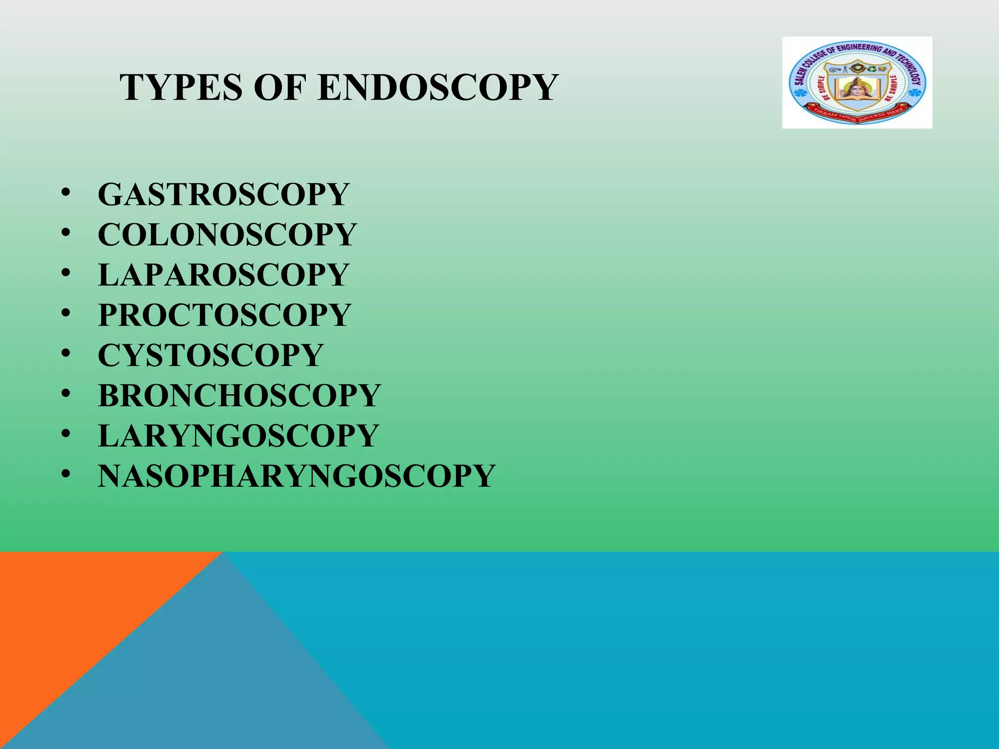ENDOSCOPY | PPT