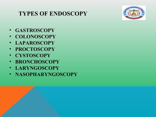 ENDOSCOPY | PPT