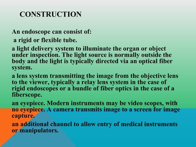 ENDOSCOPY | PPT