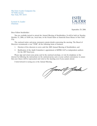 estee lauder _proxy06 | PDF