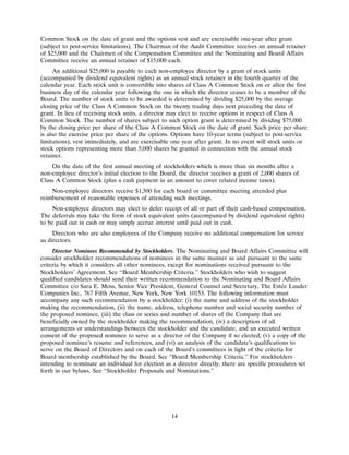 estee lauder 2004proxy | PDF