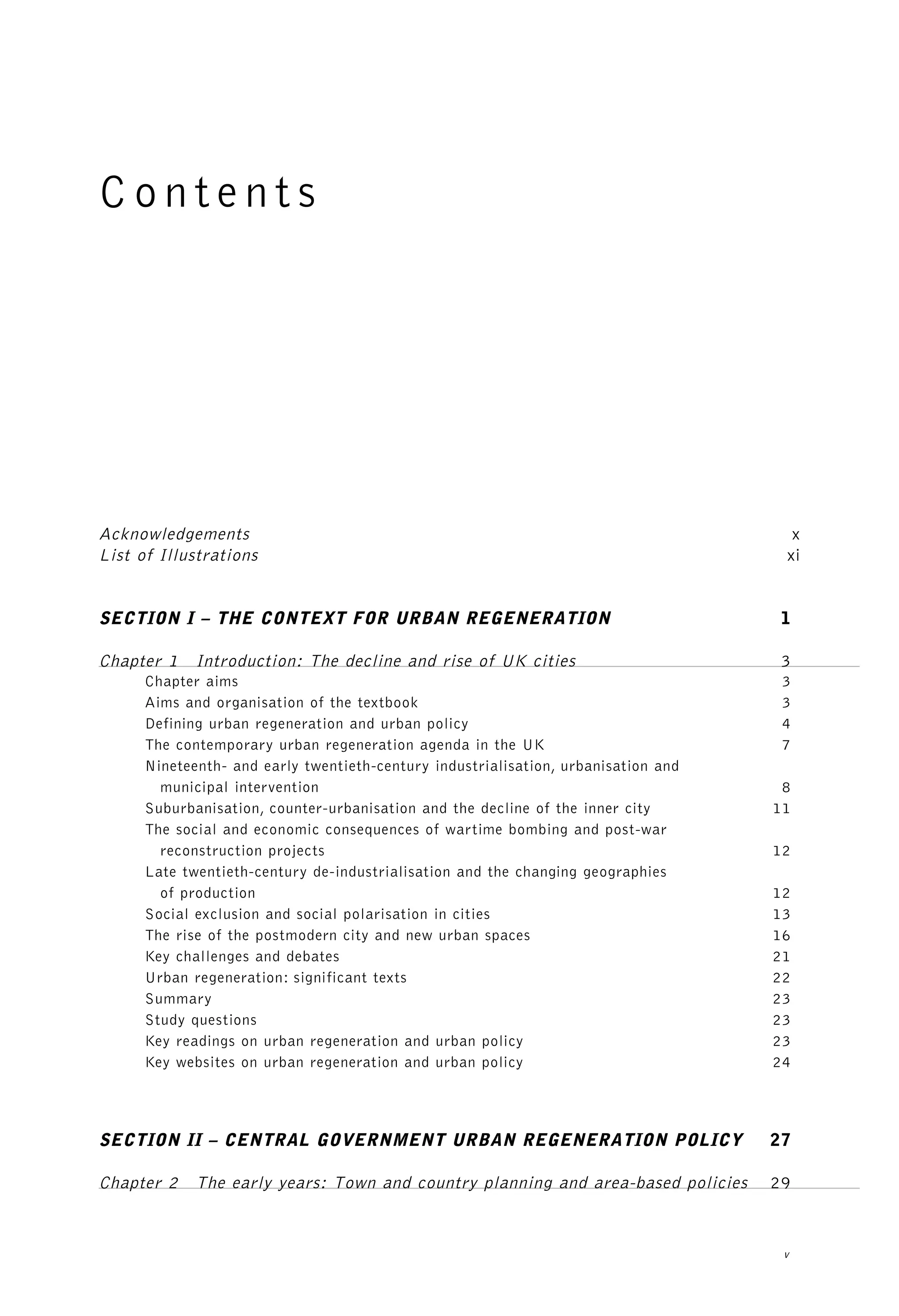 Urban Regeneration In The Uk Andrew Tallon | PDF