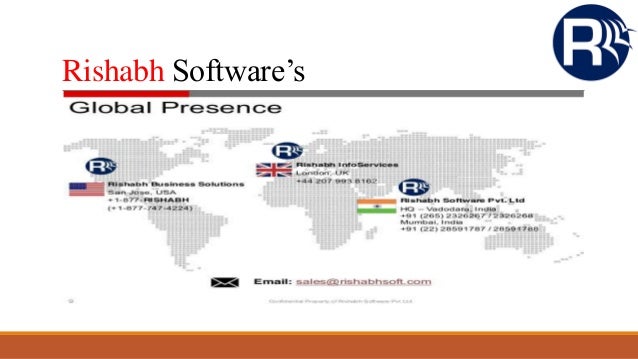 Rishabh Software - Slide Share