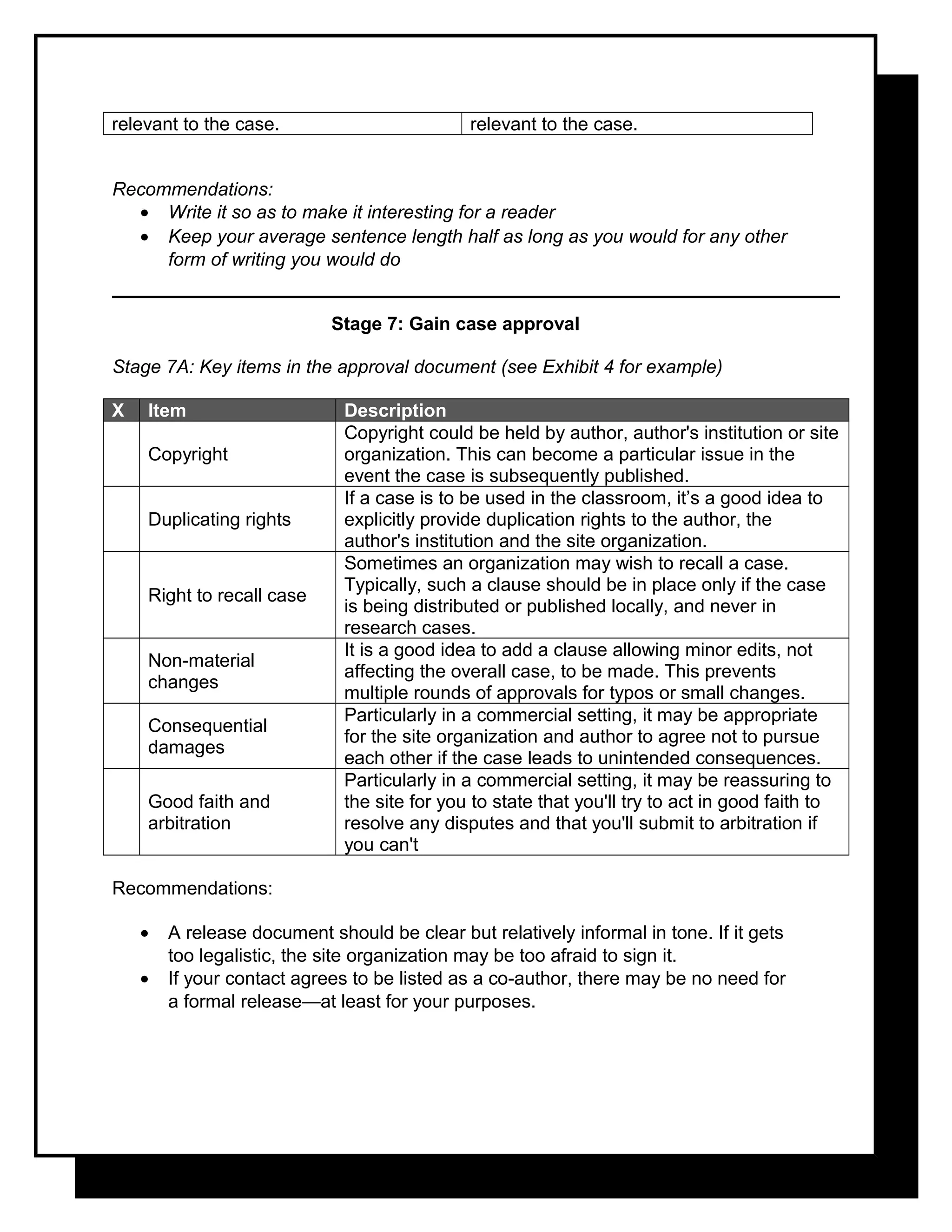 117351764 writing-case-studies-checklist | PDF