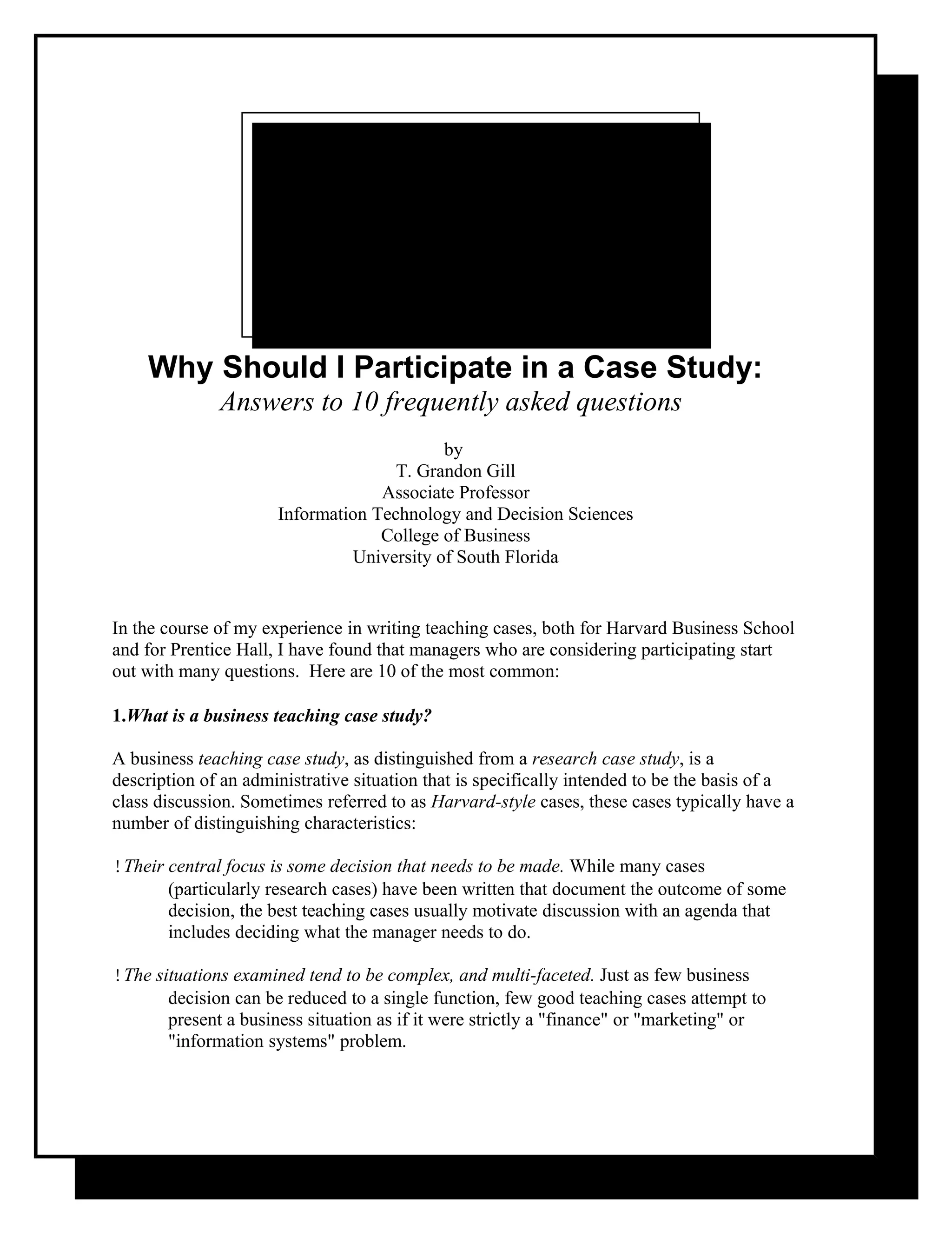 117351764 writing-case-studies-checklist | PDF