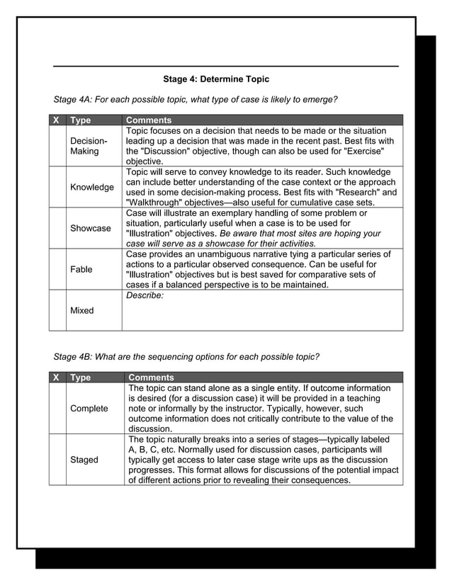 117351764 writing-case-studies-checklist | PDF