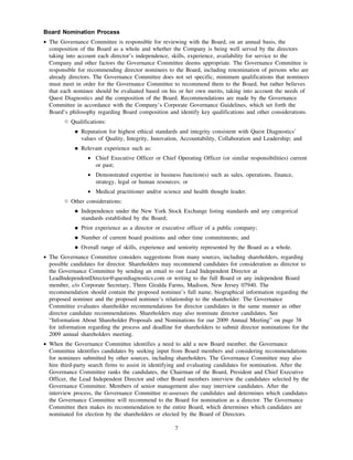 quest diagnostics 2008Proxy | PDF