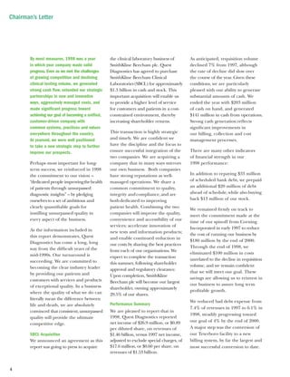 quest diagnostics 98annualreport | PDF
