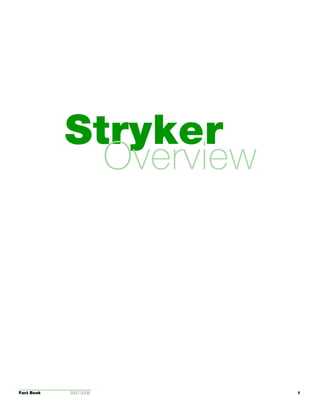 Stryker FactBook0708 | PDF