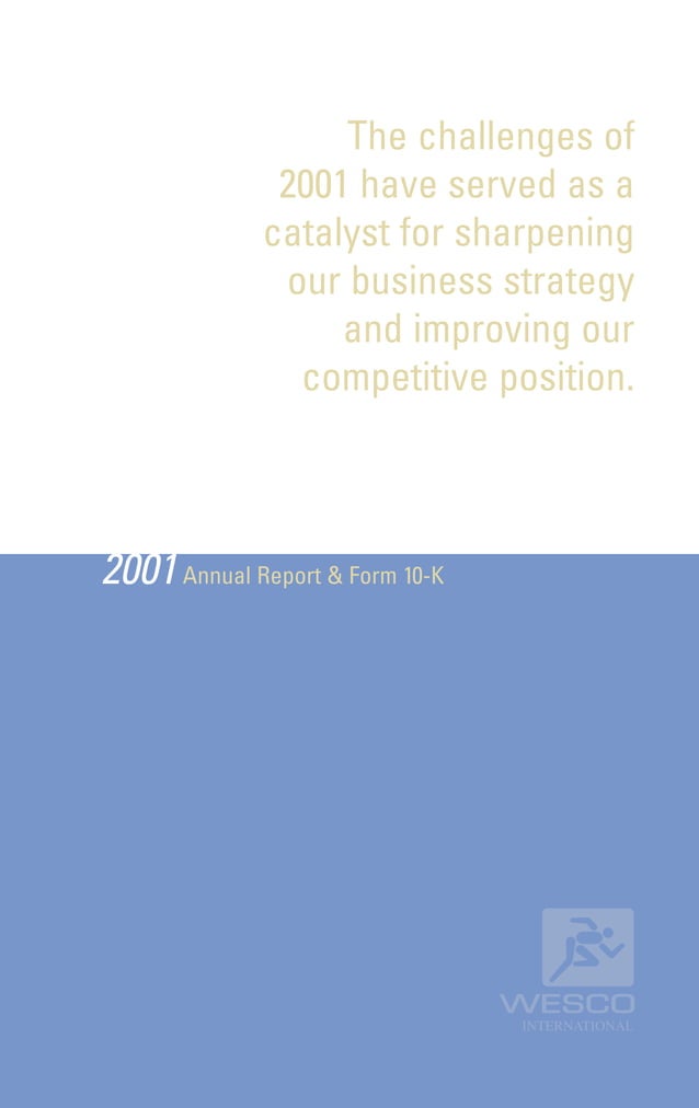 wesco_2001AR | PDF