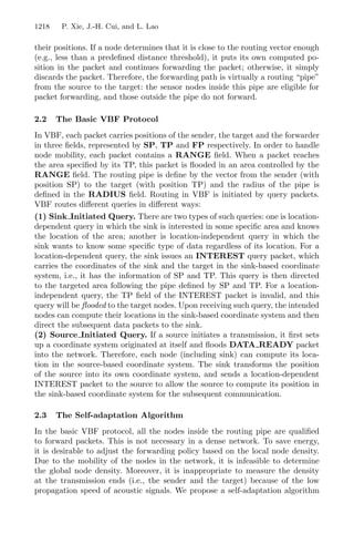 Protocol for underwater wireless sensor networks using | PDF