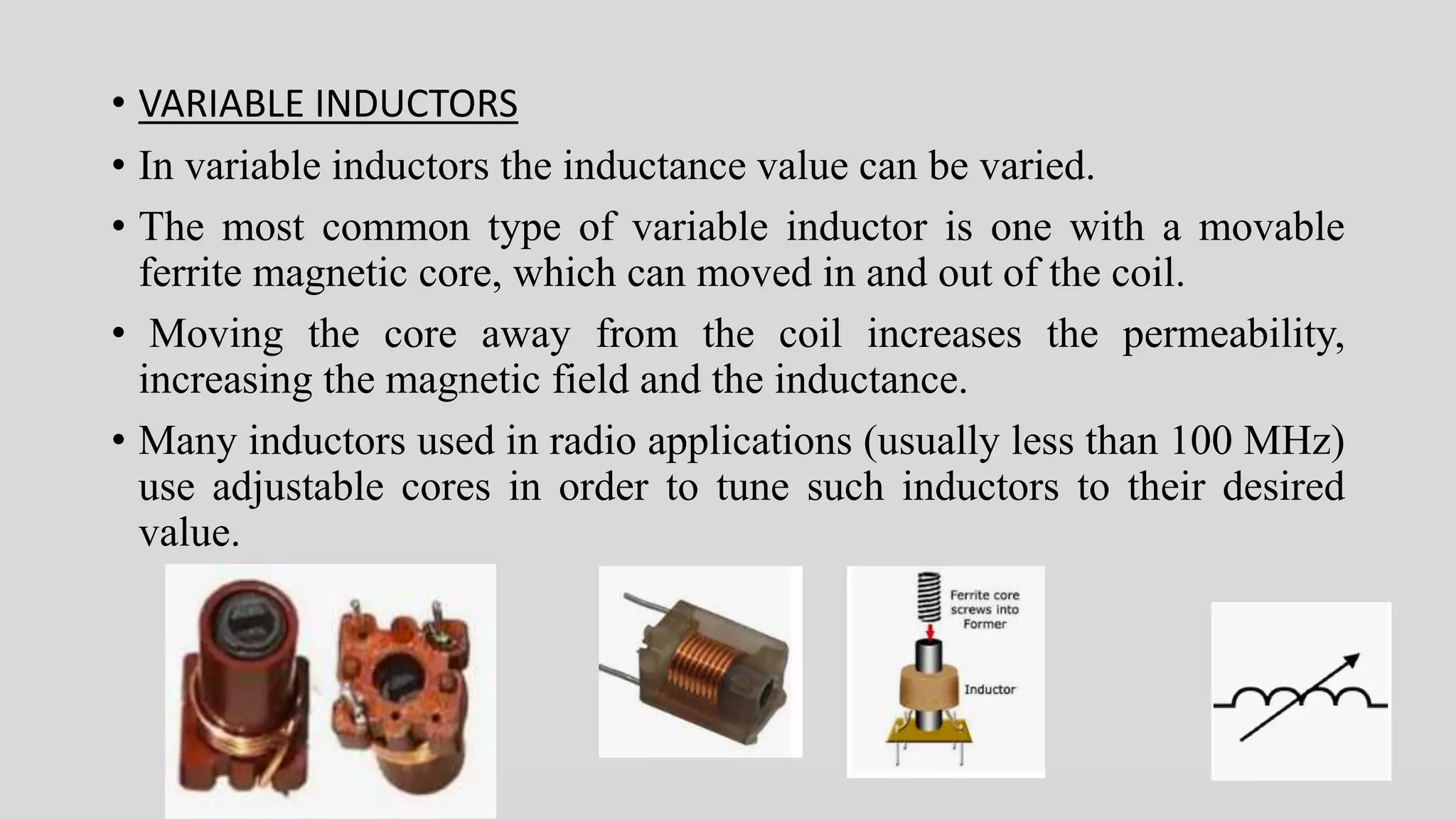 11756_176_103_Inductors_.pptx | Consumer Electronics | Technology ...