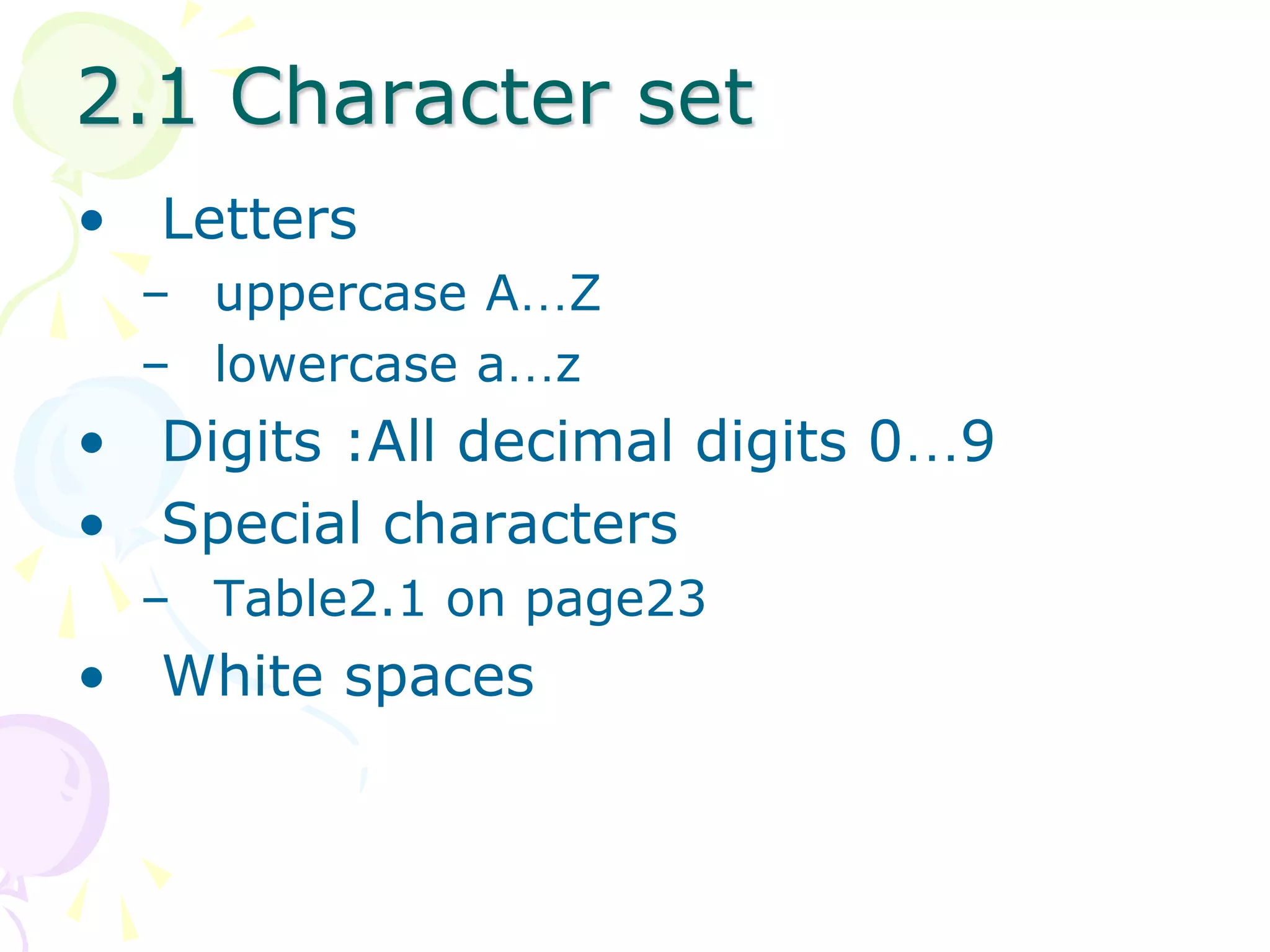 Constants, Variables, and Data Types | PPTX