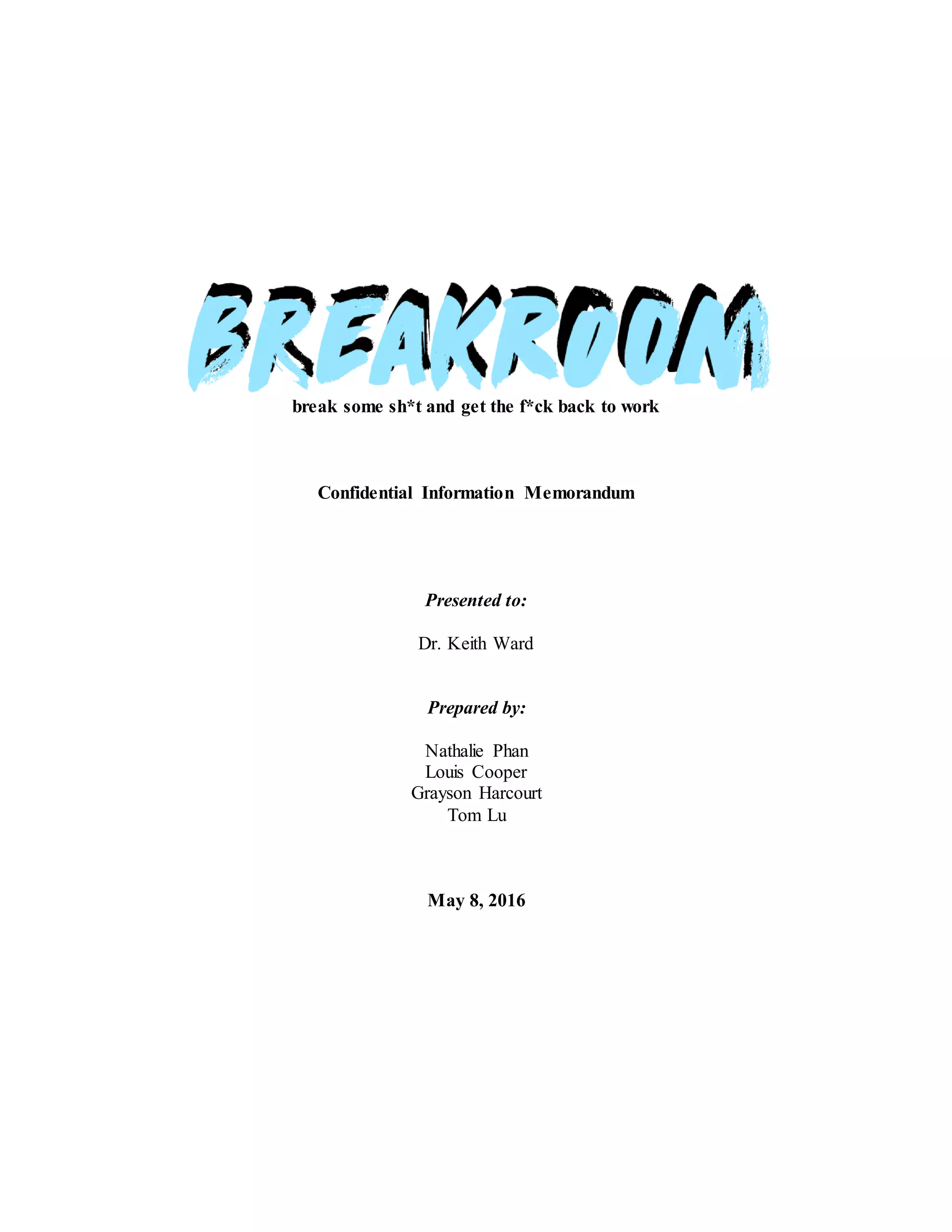 Break Room | DOCX