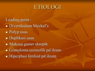 117742790 intususepsi-ppt | PPT