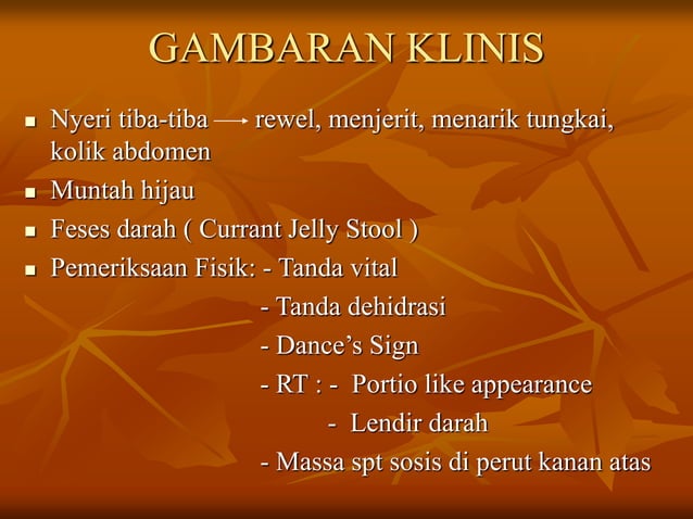 117742790 intususepsi-ppt | PPT