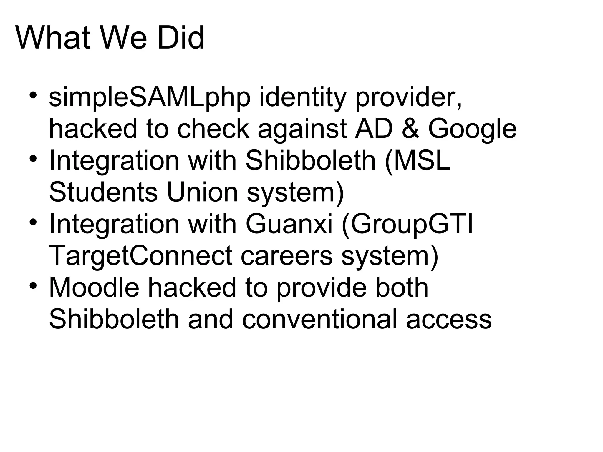 Dark Clouds & Silver Linings: Presentation for FAM11 | PPT