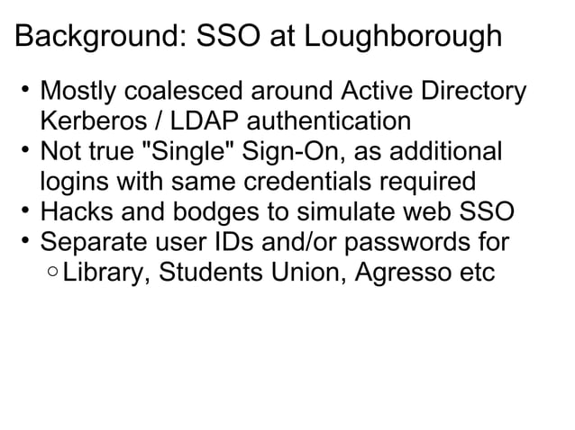 Dark Clouds & Silver Linings: Presentation for FAM11 | PPT