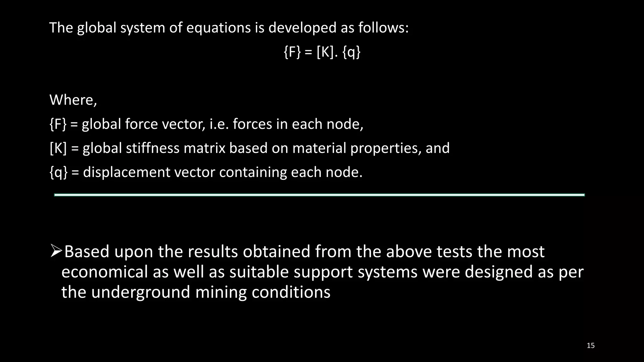Support Systems In Cut And Fill Method Of Stoping | PPTX