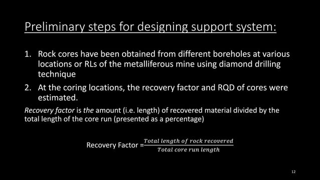 Support Systems In Cut And Fill Method Of Stoping | PPTX | Geology ...