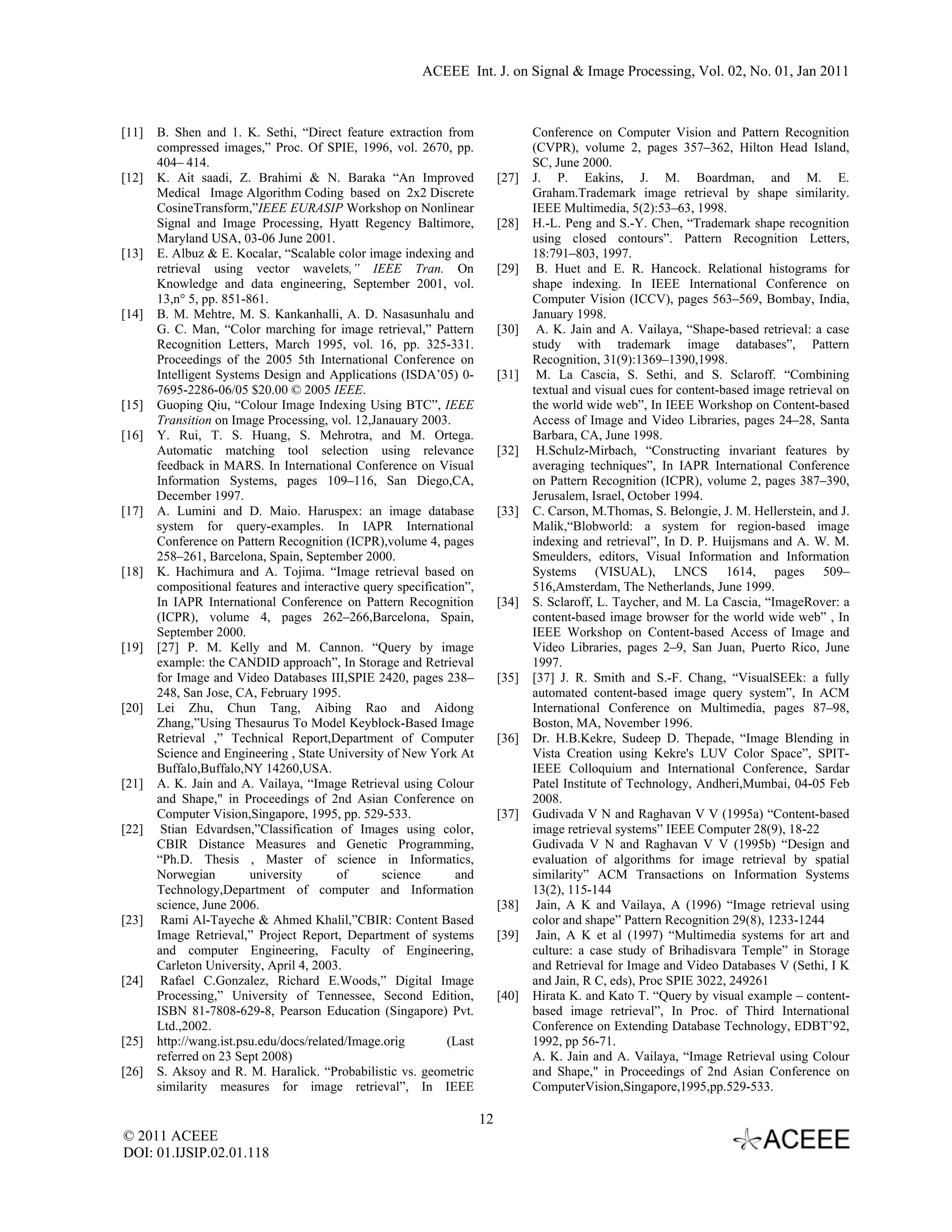 Image Retrieval using Equalized Histogram Image Bins Moments | PDF