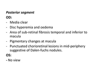 Sympathetic Ophthalmitis With Subretinal Fibrosis, An Uncommon ...