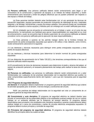 nfpa-70 e en español | PDF