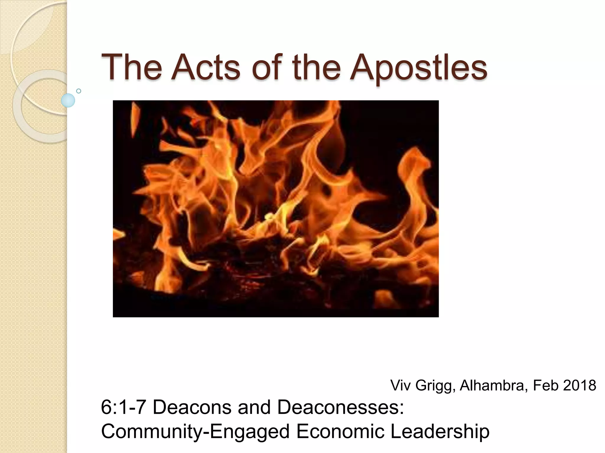 560-7-3 Developing Deacons | PPT