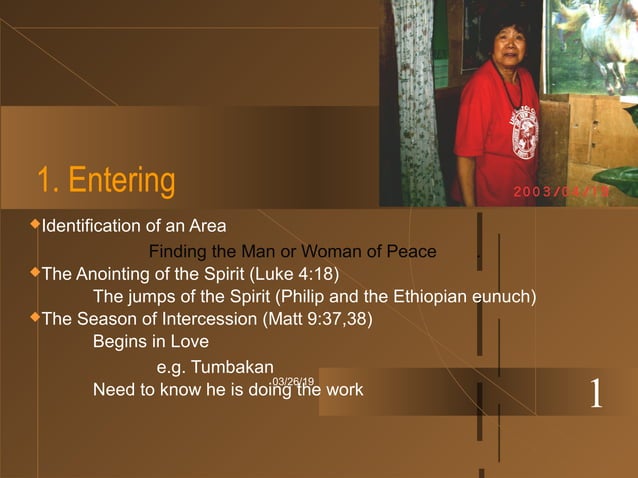 530-1 Developing a Holistic Poor Peoples' Church | PPT
