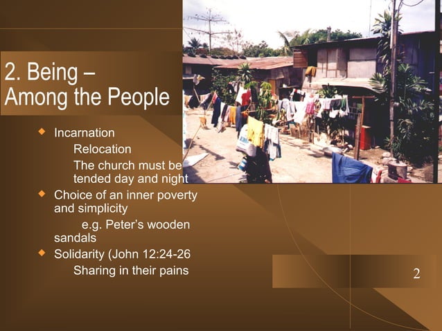 530-1 Developing a Holistic Poor Peoples' Church | PPT