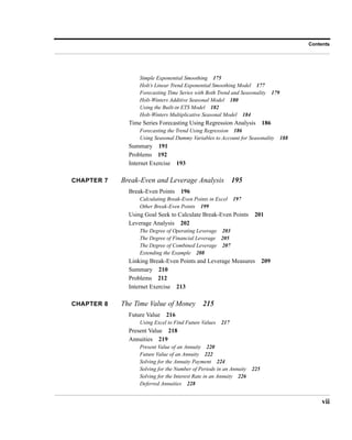 Financial Analysis With Microsoft Excel 8th Edition Timothy R Mayes | PDF