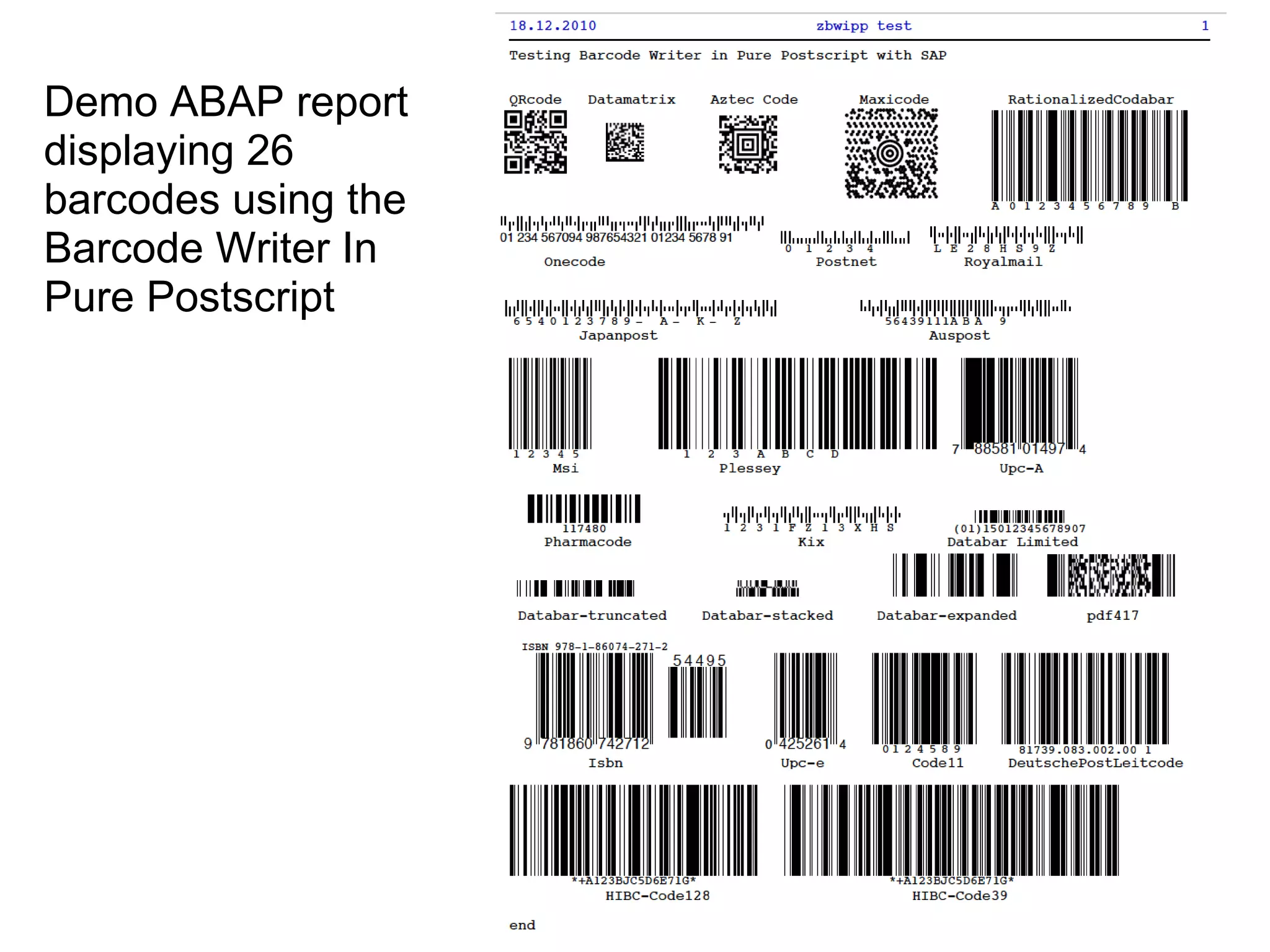 Barcodes in SAP | PPT
