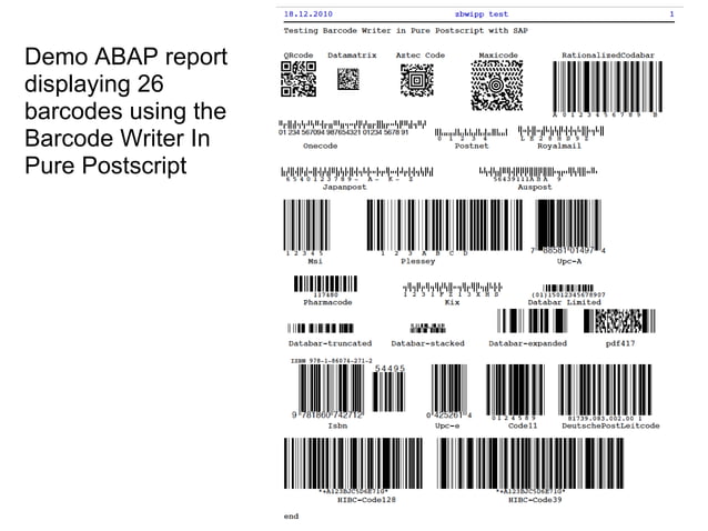 Barcodes in SAP | PPT