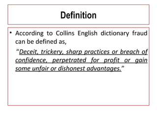 Frauds & Scams in Banks | PPT