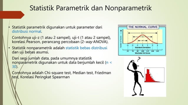 parametrik statistik dan non parametrik statistik | PPT