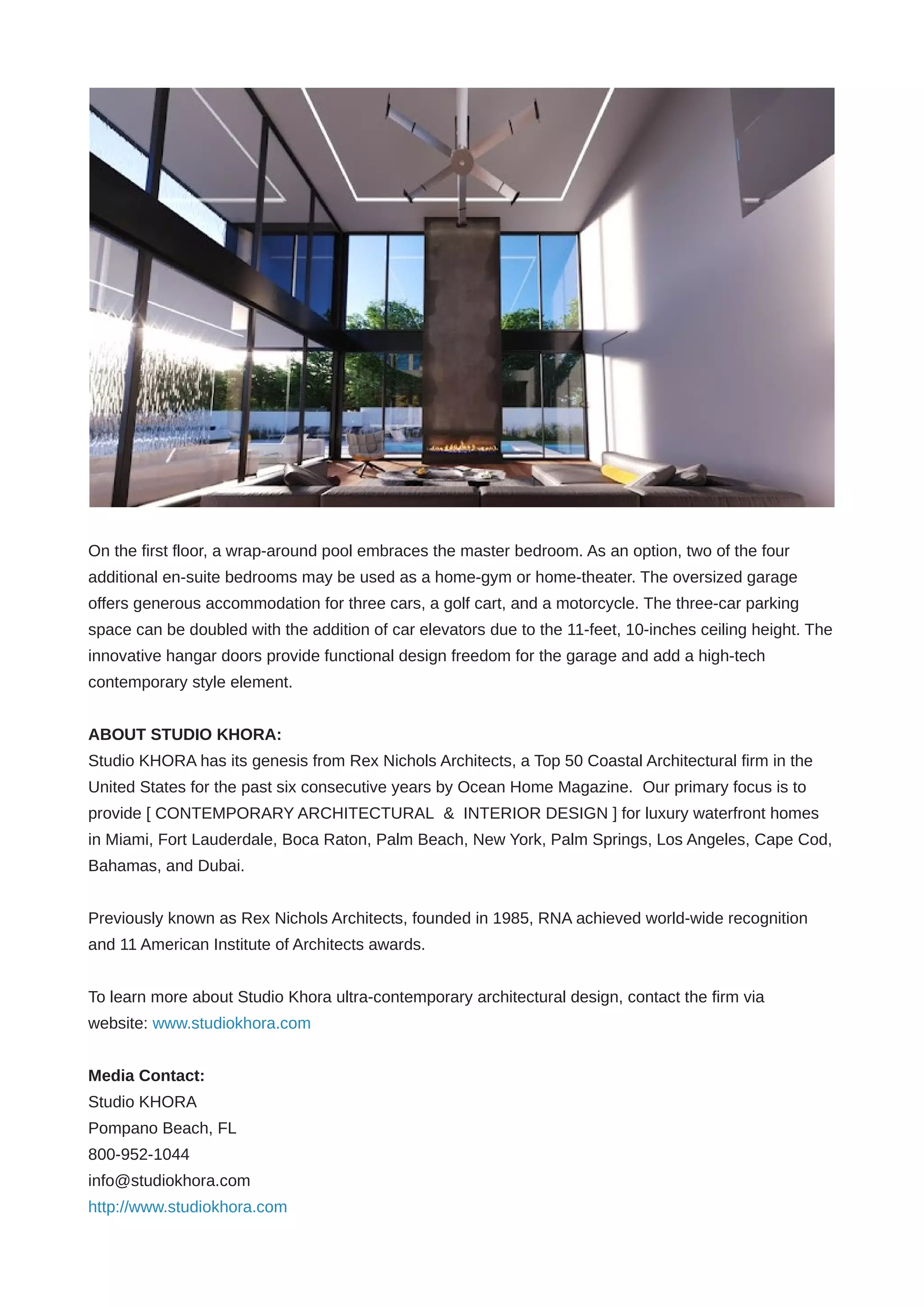 Layers of Water By Studio Khora, An Architectural Gem, to be Completed ...