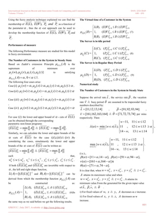 The FM / FM / 1queue with Single Working Vacation | PDF