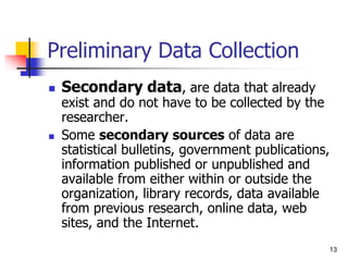 Research Process: The Broad Problem area and defining the problem ...