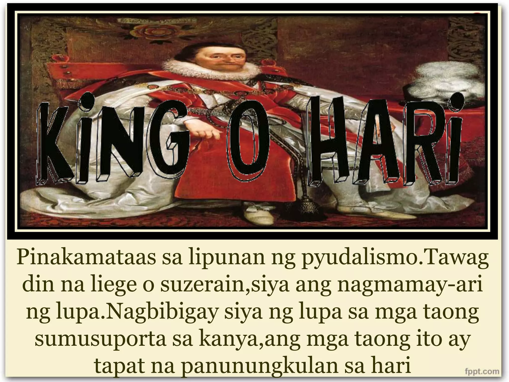 Pyudalismo at Manoryalismo | PPTX